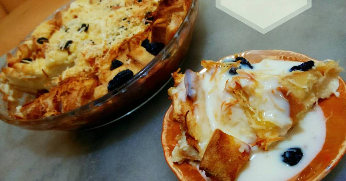 Puding roti keju kismis - 184 resep - Cookpad