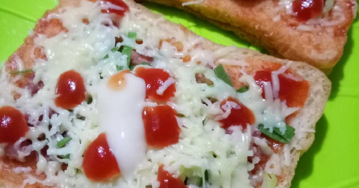 1.368 resep pizza roti tawar enak dan sederhana - Cookpad