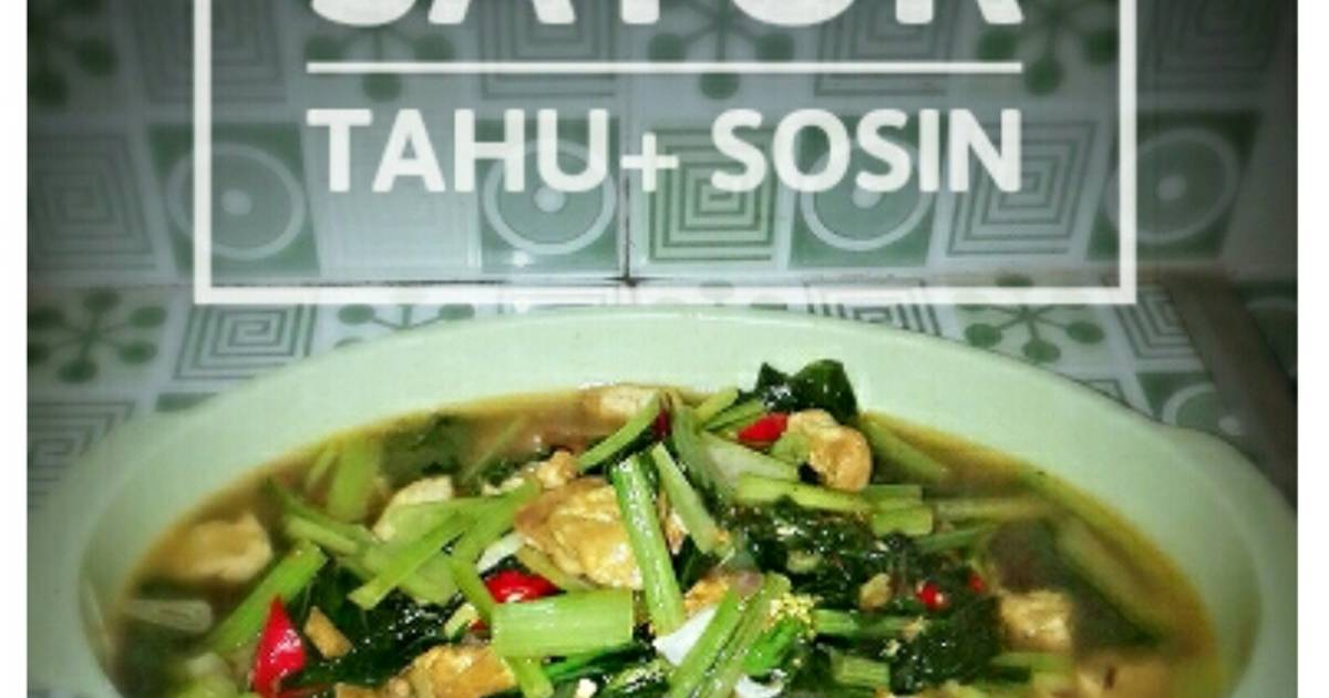 228 resep sayuran sosin enak dan sederhana - Cookpad