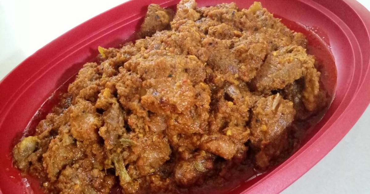 68 resep rendang daging kambing enak dan sederhana - Cookpad