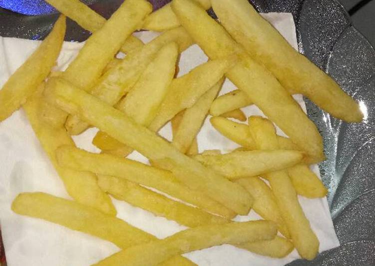 Resep Kentang goreng crispy oleh fitriah barnas - Cookpad