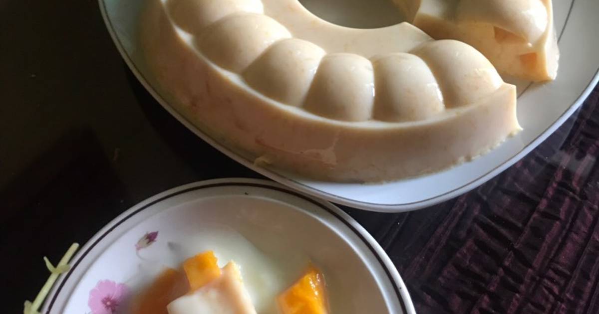 672 resep pudding susu nutrijell rasa mangga enak dan sederhana - Cookpad