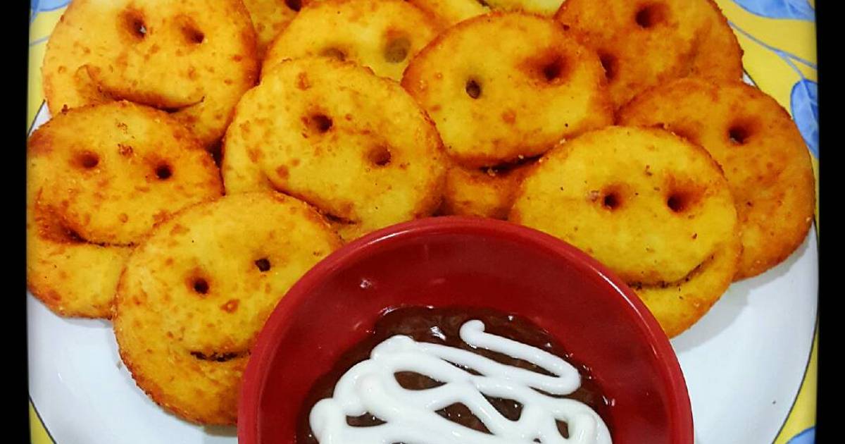 Resep Hash brown smiley oleh Winny Affiany - Cookpad