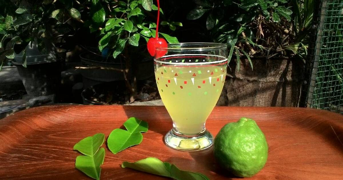 15 resep minuman jeruk purut enak dan sederhana - Cookpad