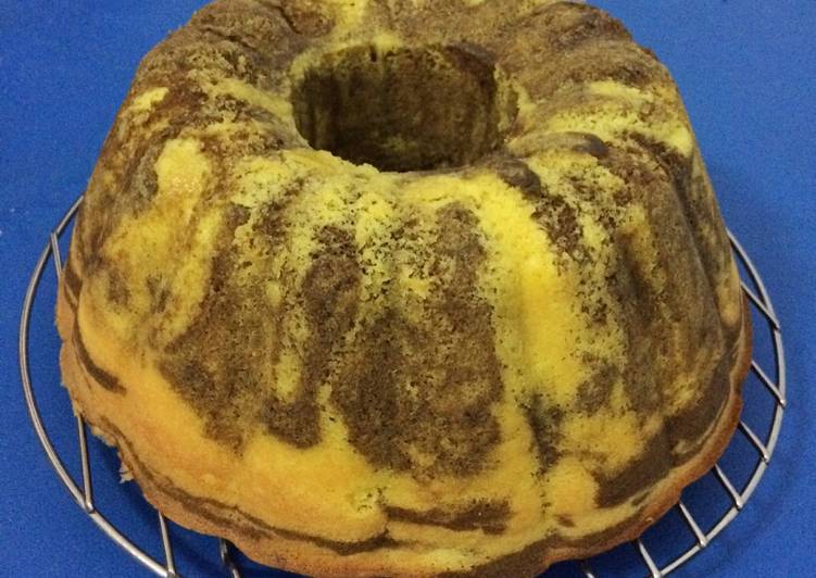 Resep Marble Marmer Cake oleh Kireina Tania - Cookpad