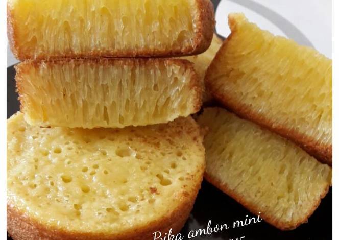 Resep Bika ambon mini oleh amei - Cookpad