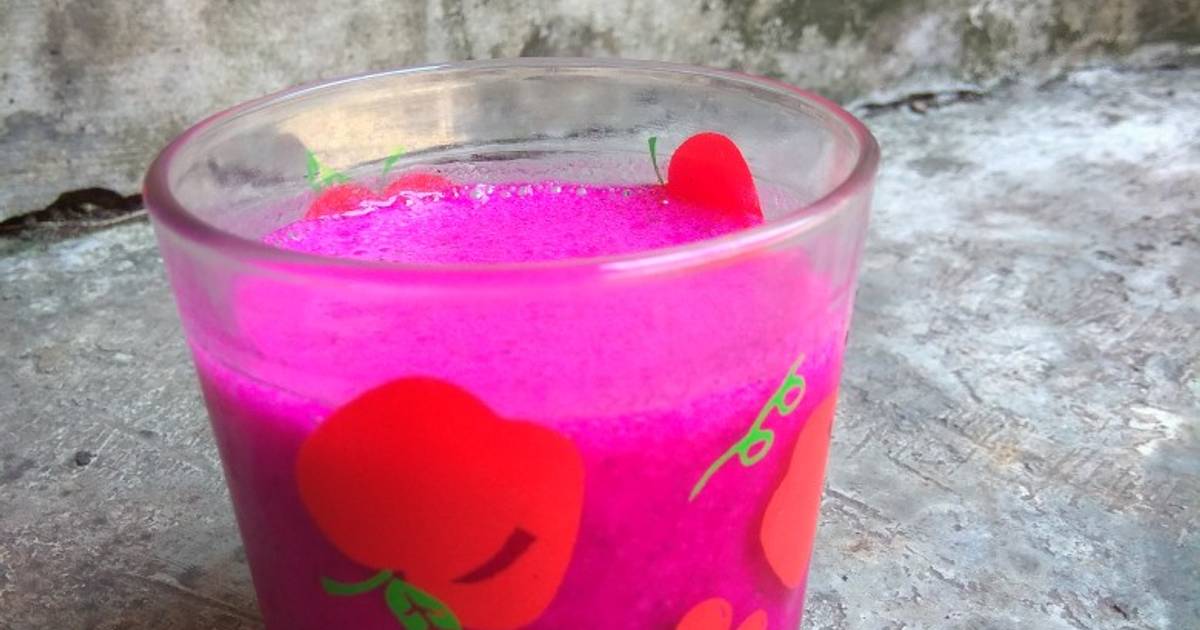 667 resep juice buah naga enak dan sederhana - Cookpad