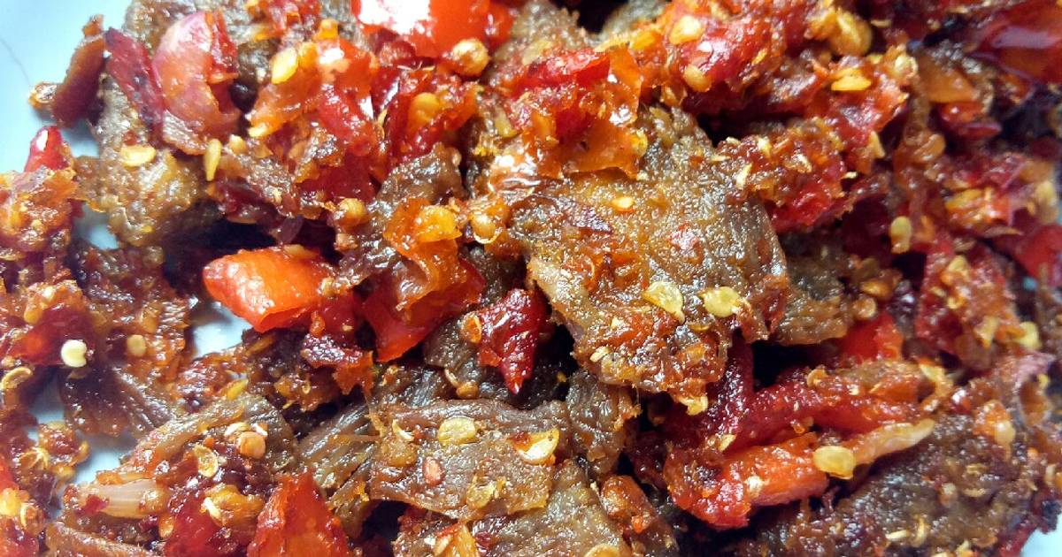 392 resep dendeng balado enak dan sederhana - Cookpad