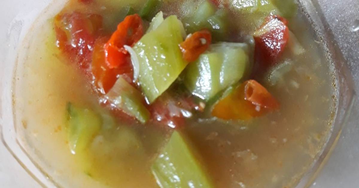 3.107 resep sayur gambas oyong enak dan sederhana - Cookpad
