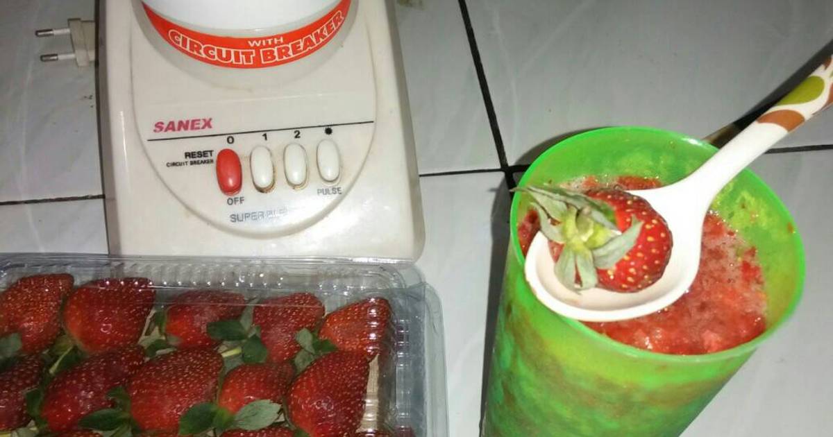 Minuman stroberi - 573 resep - Cookpad