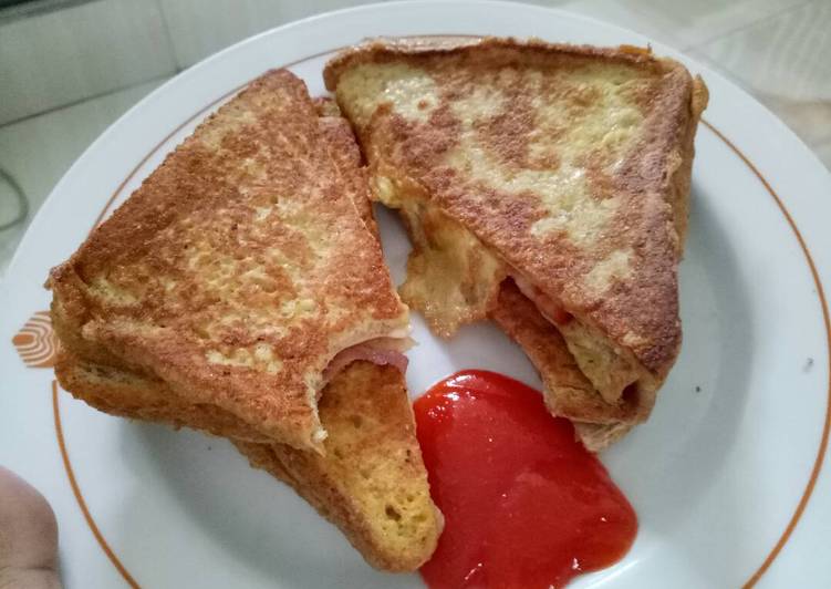 Resep Roti Tawar French Toast oleh Marie's Newbie Kitchen - Cookpad
