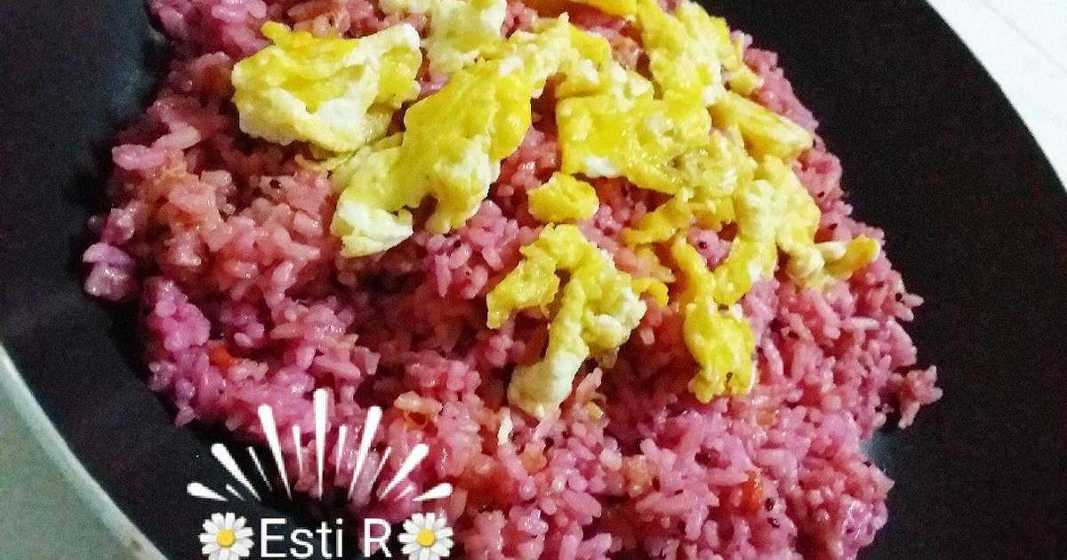 73 resep nasi pink enak dan sederhana - Cookpad