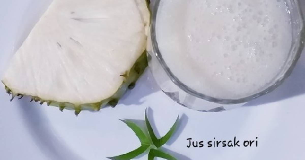 222 resep jus sirsak enak dan sederhana - Cookpad
