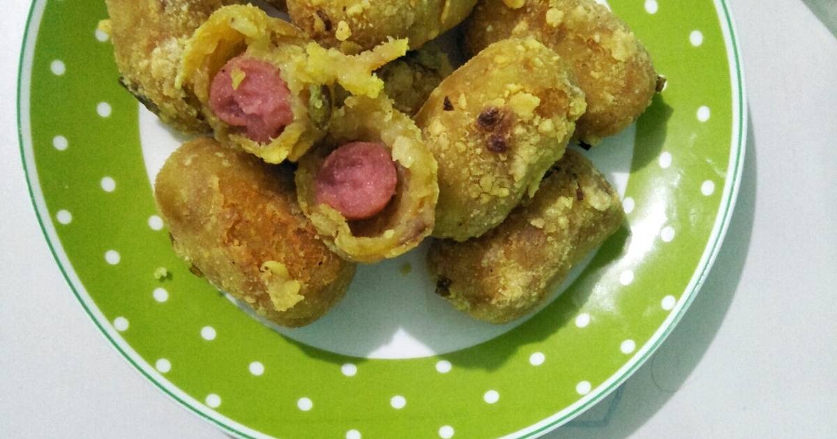146 resep roll kentang sosis enak dan sederhana - Cookpad