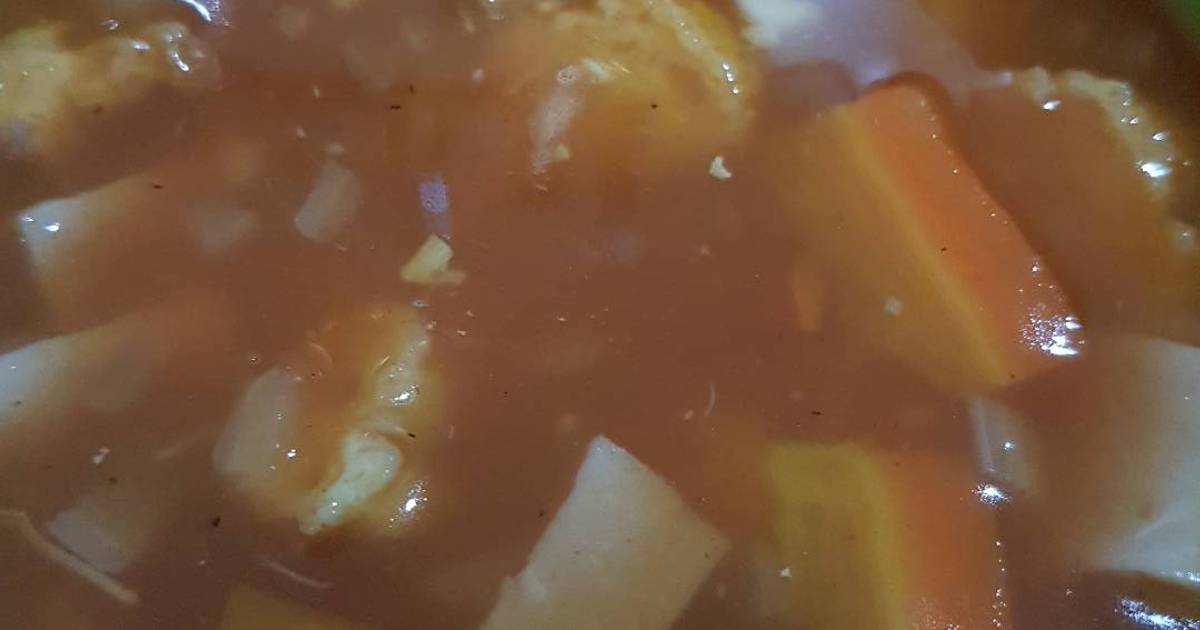 448 resep sup merah enak dan sederhana - Cookpad