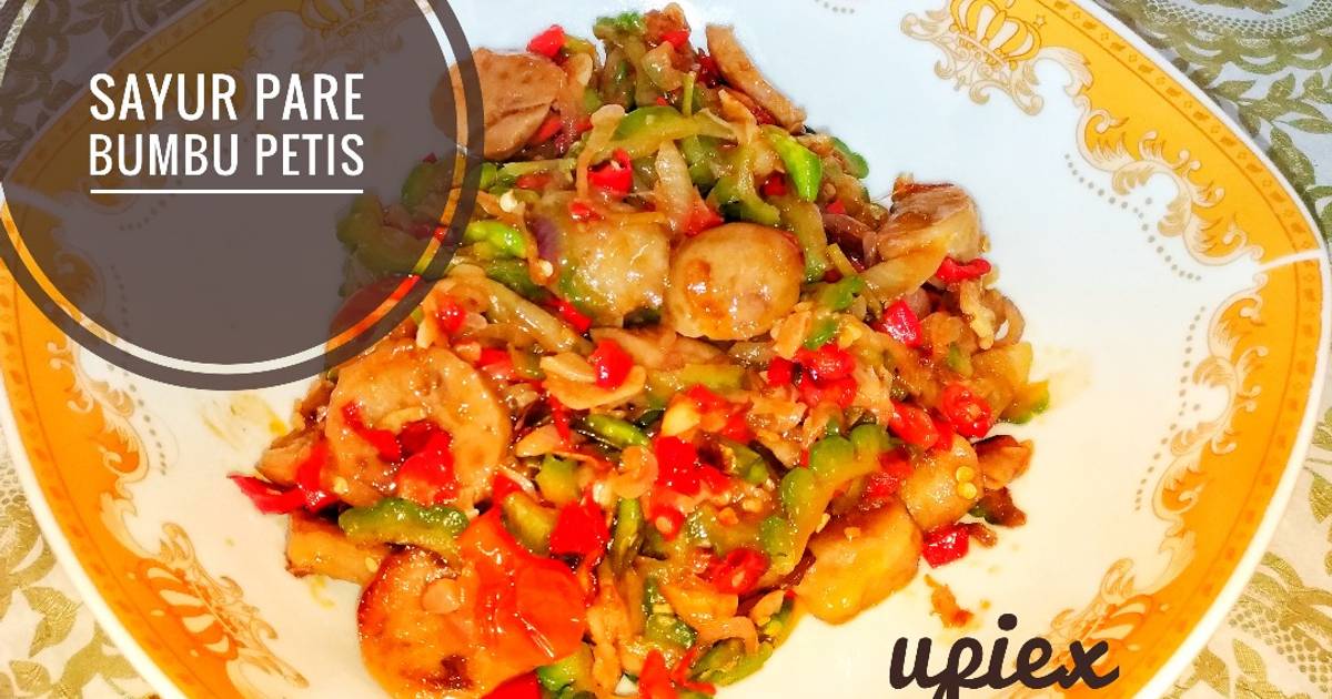 2.579 resep sayur pare enak dan sederhana - Cookpad