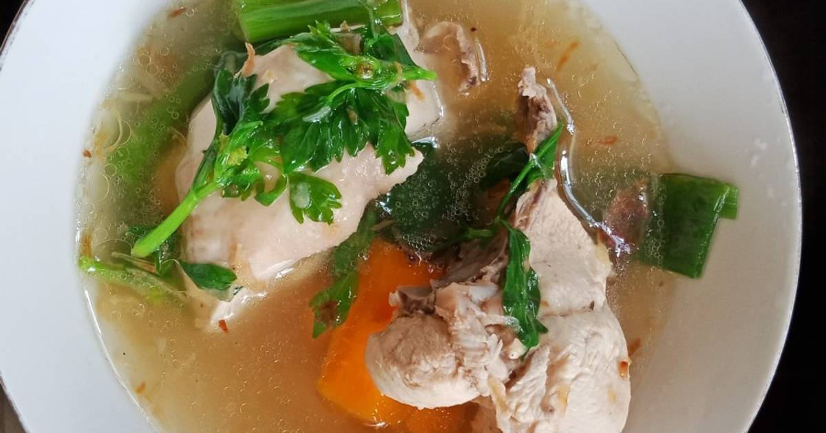 785 resep sup ayam jahe enak dan sederhana - Cookpad