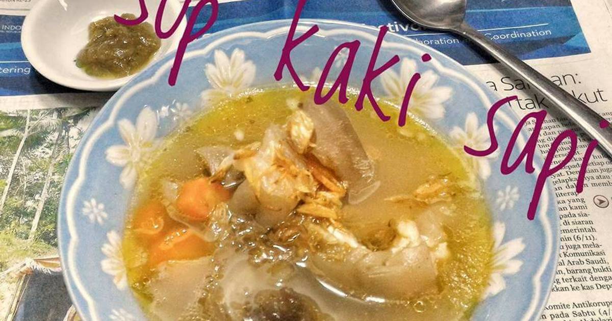 147 resep kaki sapi enak dan sederhana - Cookpad