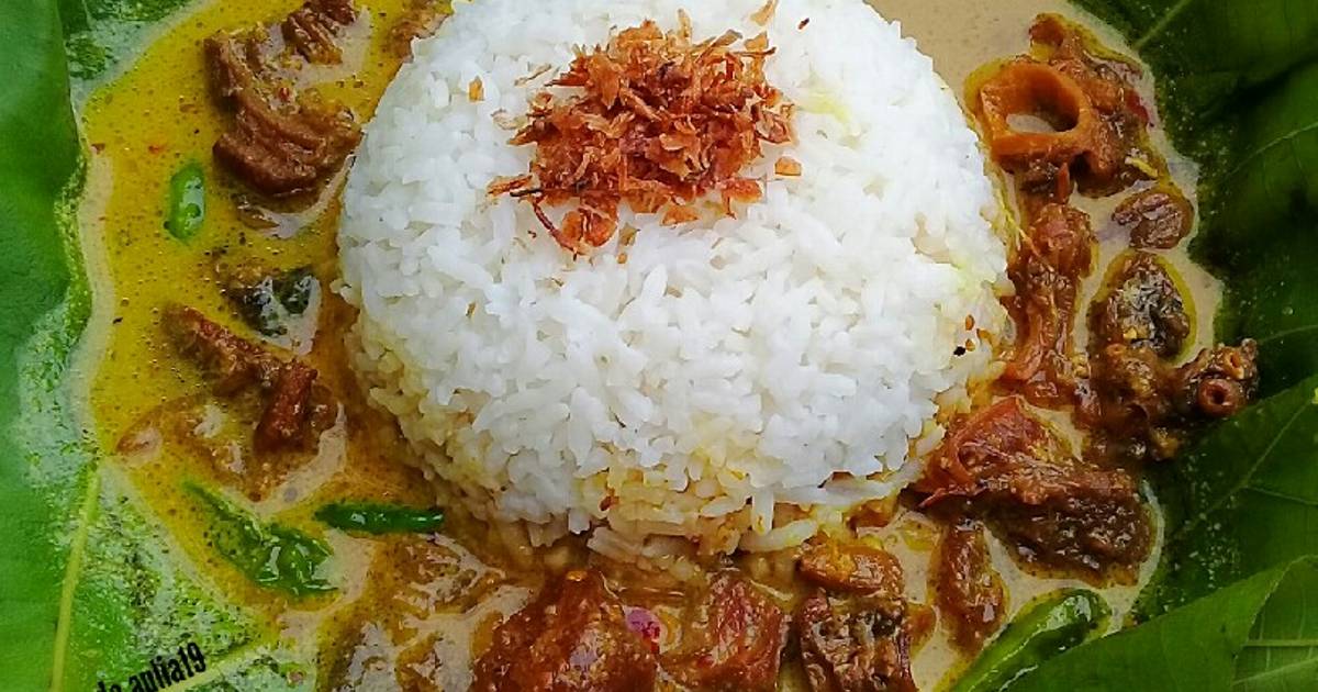 34 resep nasi gandul enak dan sederhana - Cookpad