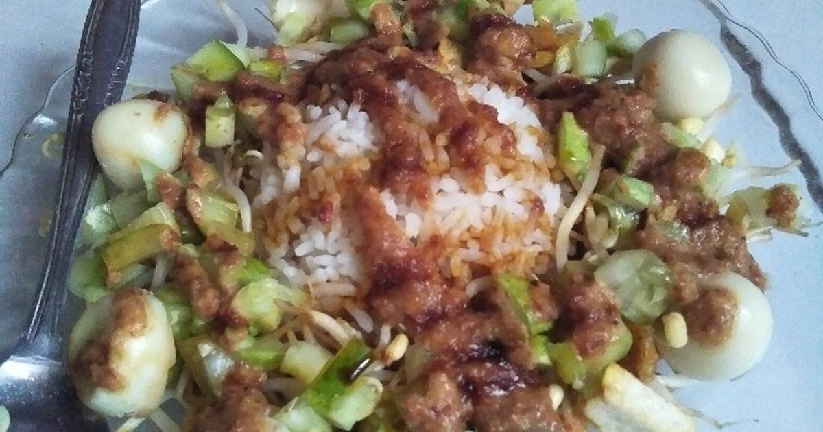 61 resep nasi lengko enak dan sederhana - Cookpad