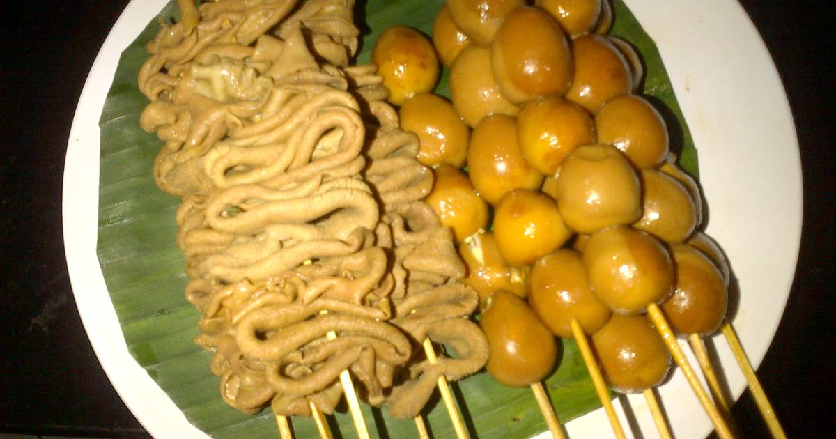 Sate usus ayam - 22 resep - Cookpad