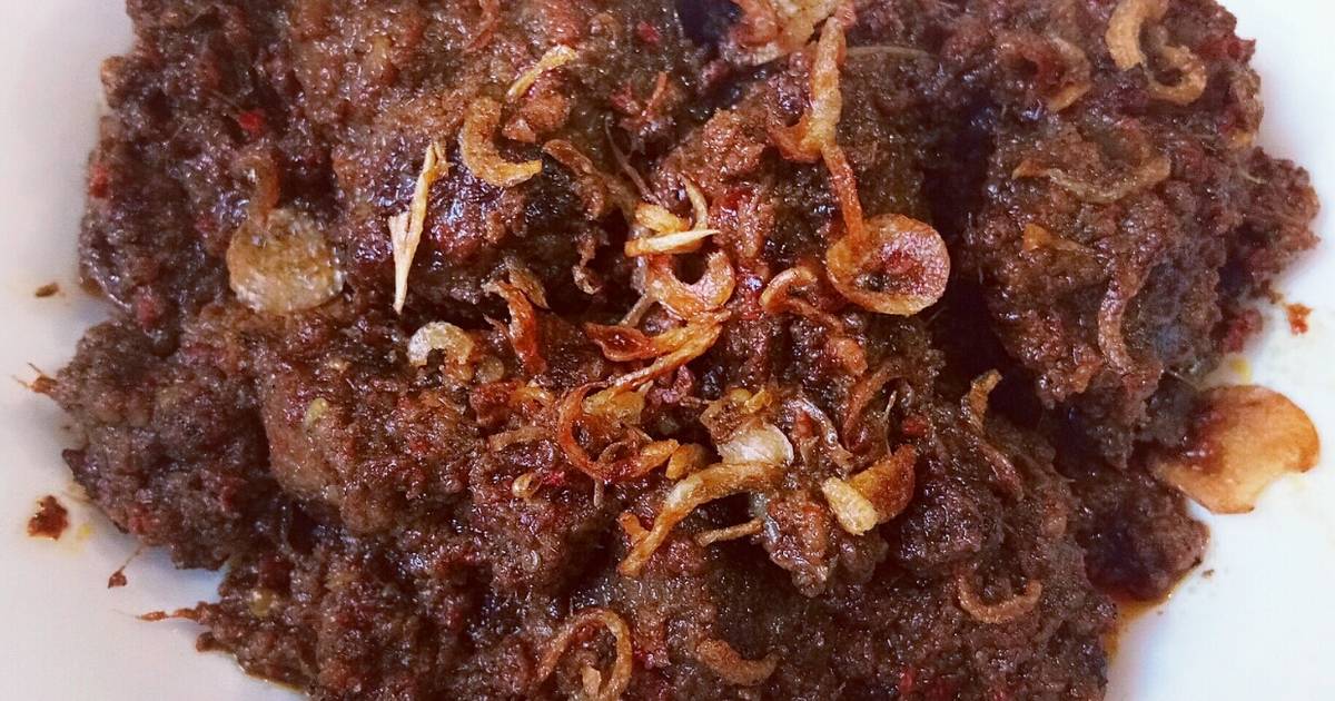 160 resep rendang kering enak dan sederhana - Cookpad