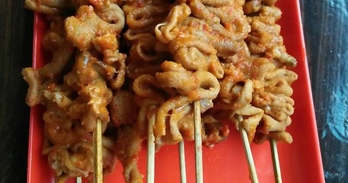 Sate usus ayam - 58 resep - Cookpad