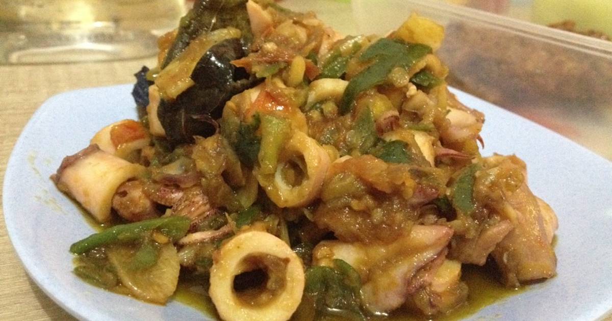 Cumi-cumi sambal hijau - 16 resep - Cookpad