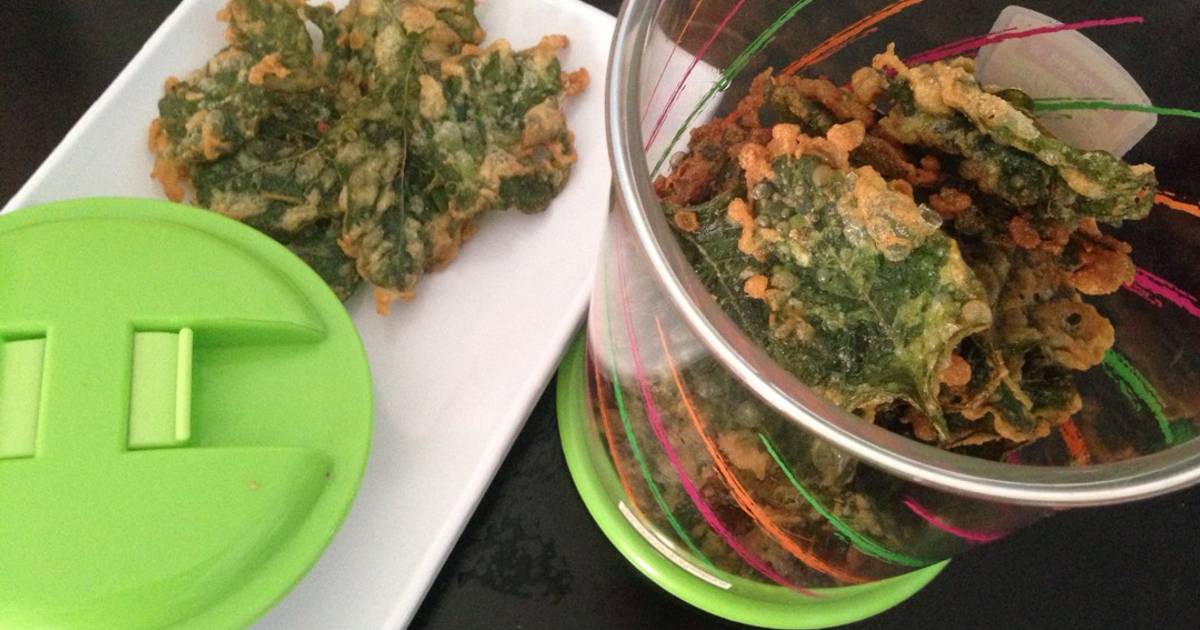 Keripik bayam crispy - 28 resep - Cookpad