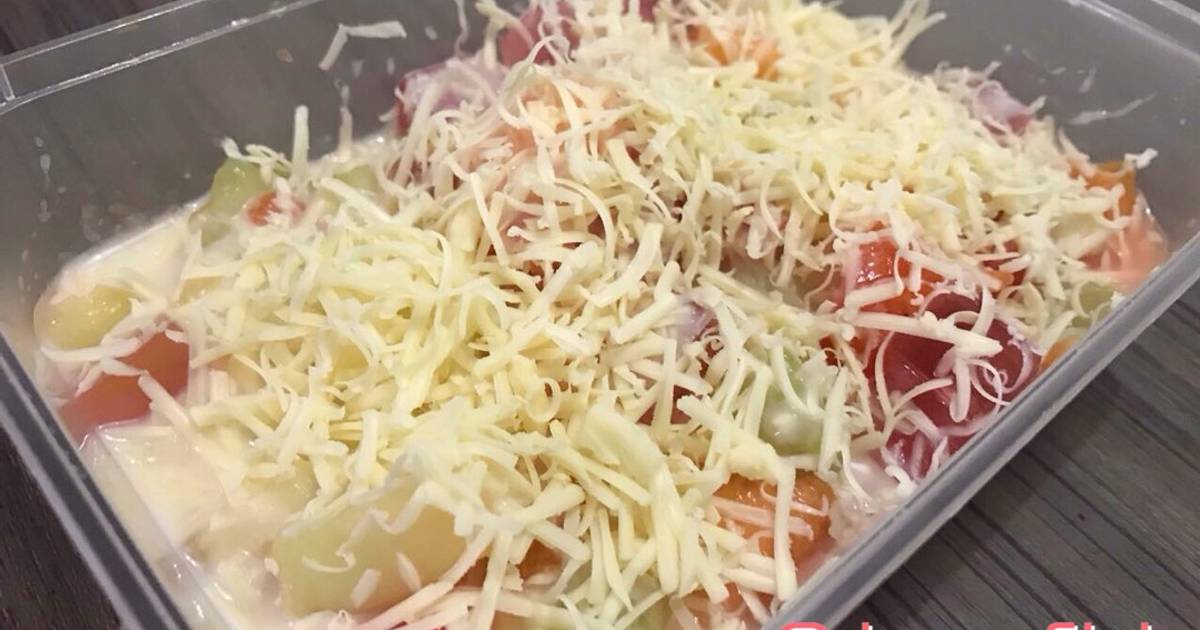 25 resep saos salad buah enak dan sederhana - Cookpad