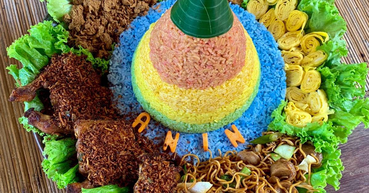 103 resep cara menghias tumpeng enak dan sederhana - Cookpad