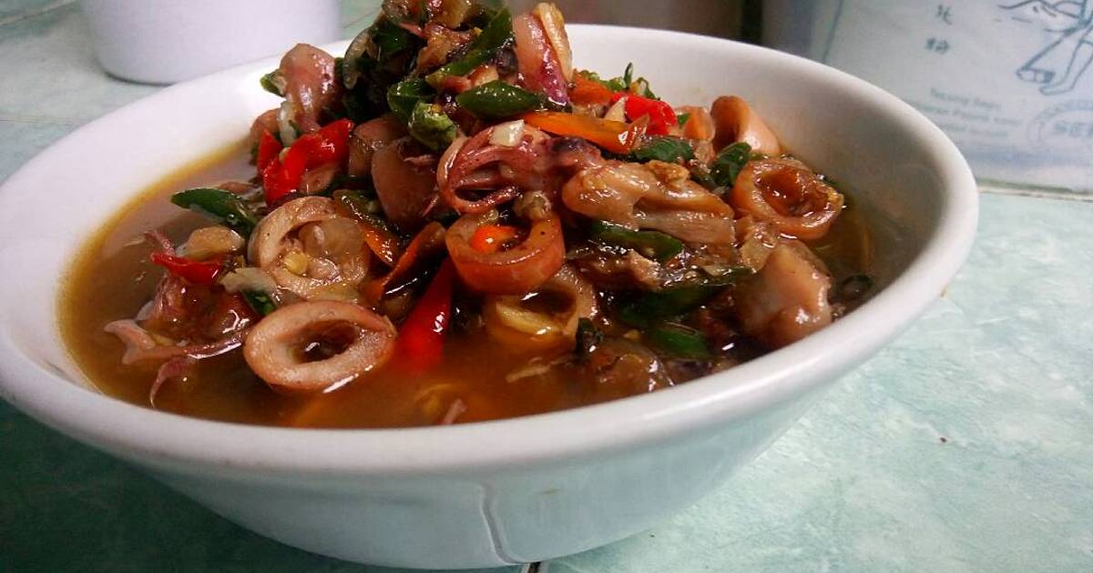 319 resep cumi-cumi asin cabe hijau enak dan sederhana - Cookpad