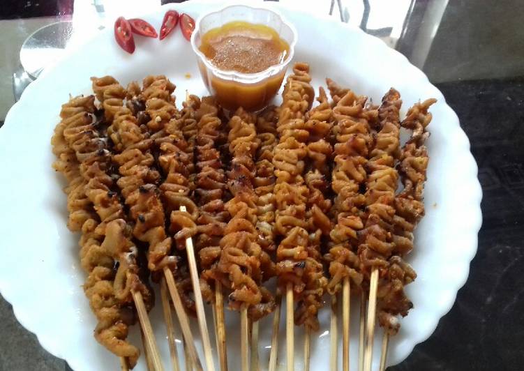 Resep Sate usus bakar oleh Melda Yunita - Cookpad