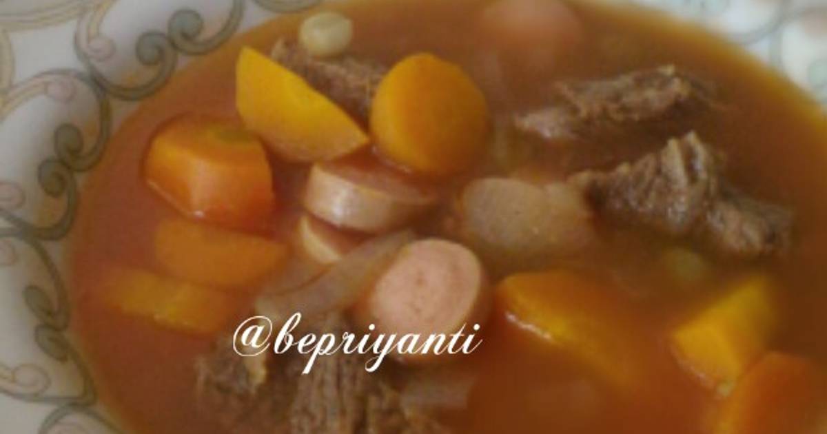 384 resep sup merah enak dan sederhana - Cookpad