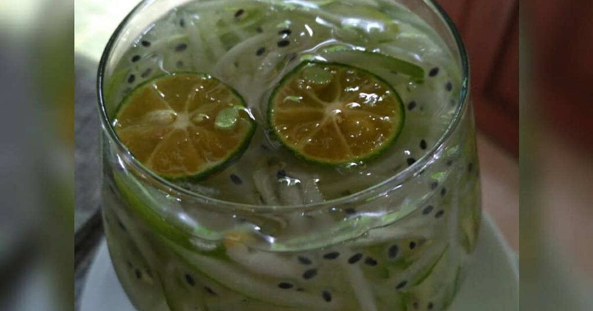 860 resep es selasih enak dan sederhana - Cookpad