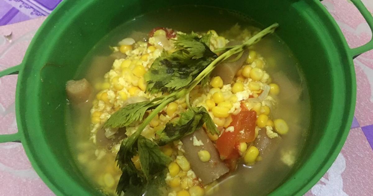 3.927 resep sop jagung enak dan sederhana - Cookpad