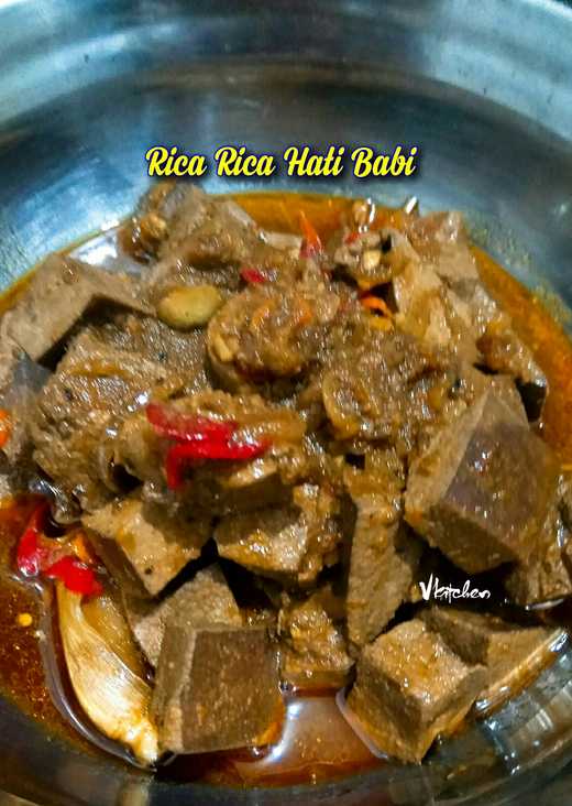 15 resep hati babi kecap enak dan sederhana - Cookpad