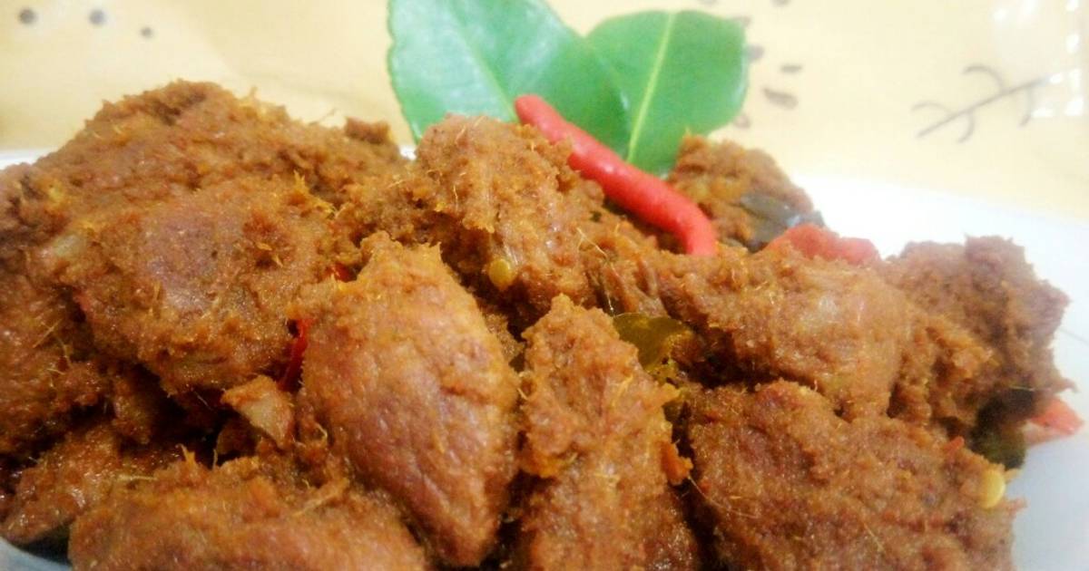 188 resep rendang kering enak dan sederhana - Cookpad