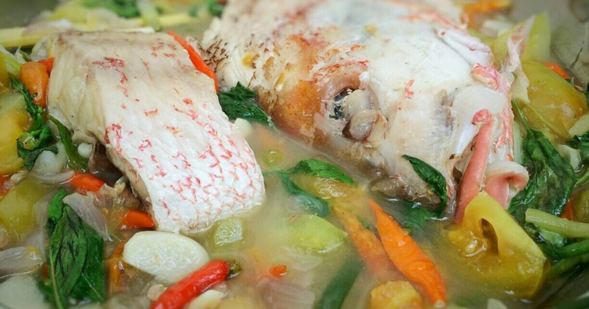 Steam ikan kakap merah - 22 resep - Cookpad
