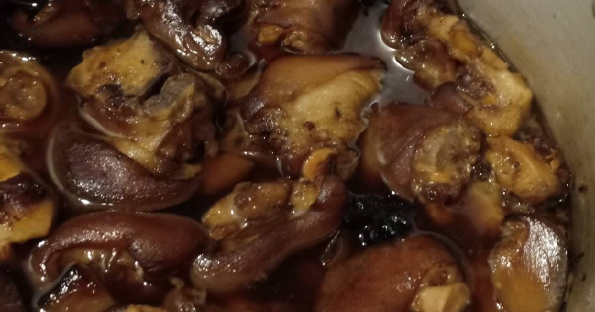 42 resep kaki babi kecap enak dan sederhana - Cookpad