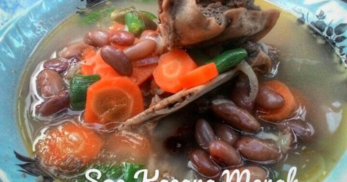 Sup kacang merah - 238 resep - Cookpad