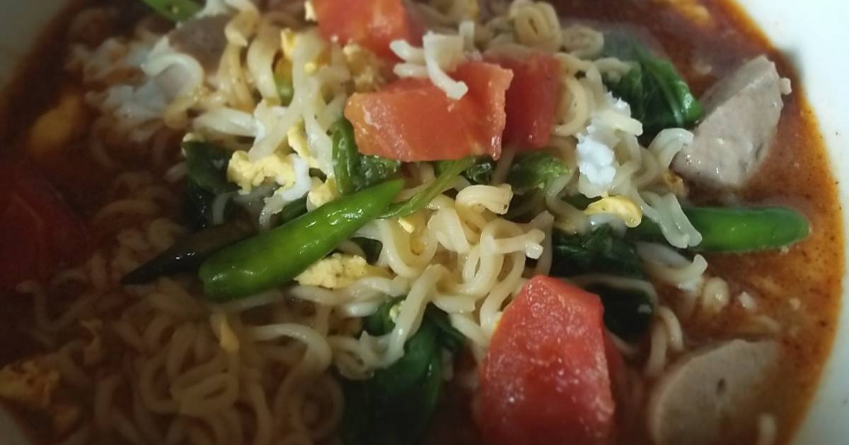 1.188 resep cara membuat mie rebus enak dan sederhana - Cookpad