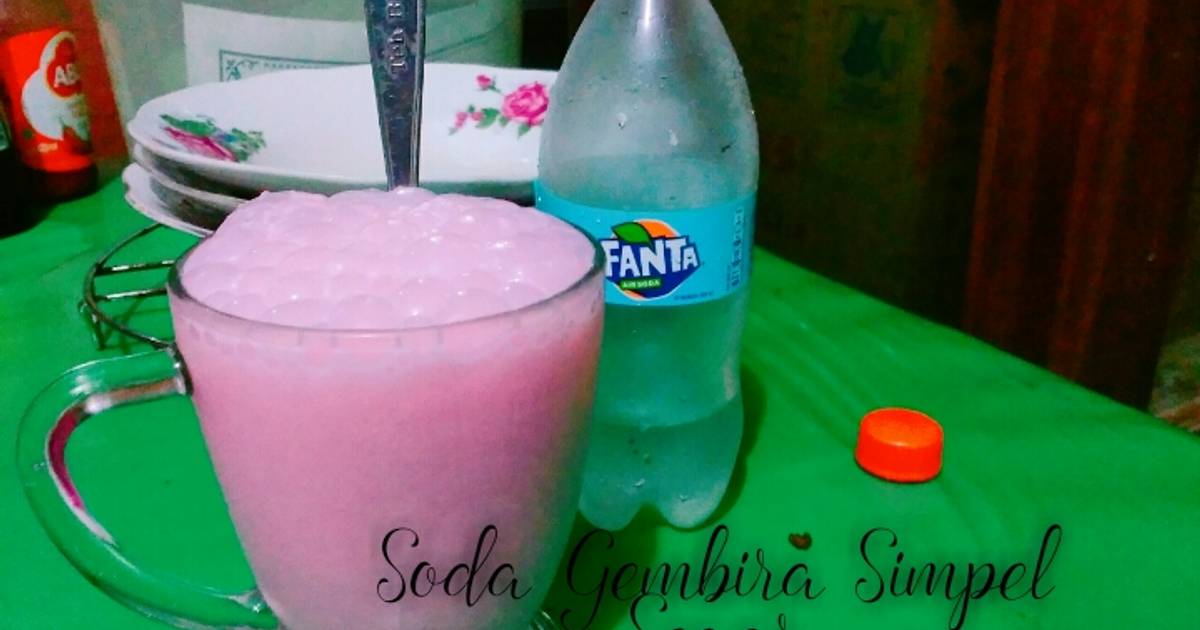 47 resep soda gembira enak dan sederhana - Cookpad