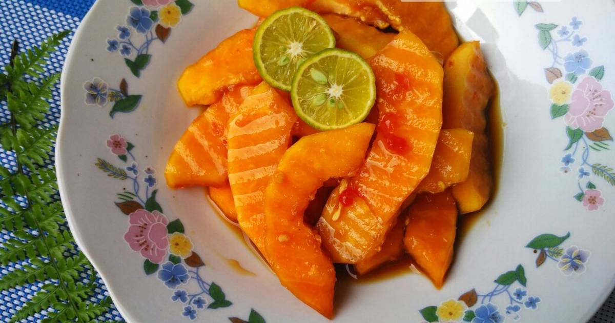 125 resep rujak buah pepaya enak dan sederhana - Cookpad