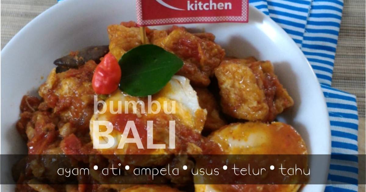 Telur bumbu bali - 73 resep - Cookpad
