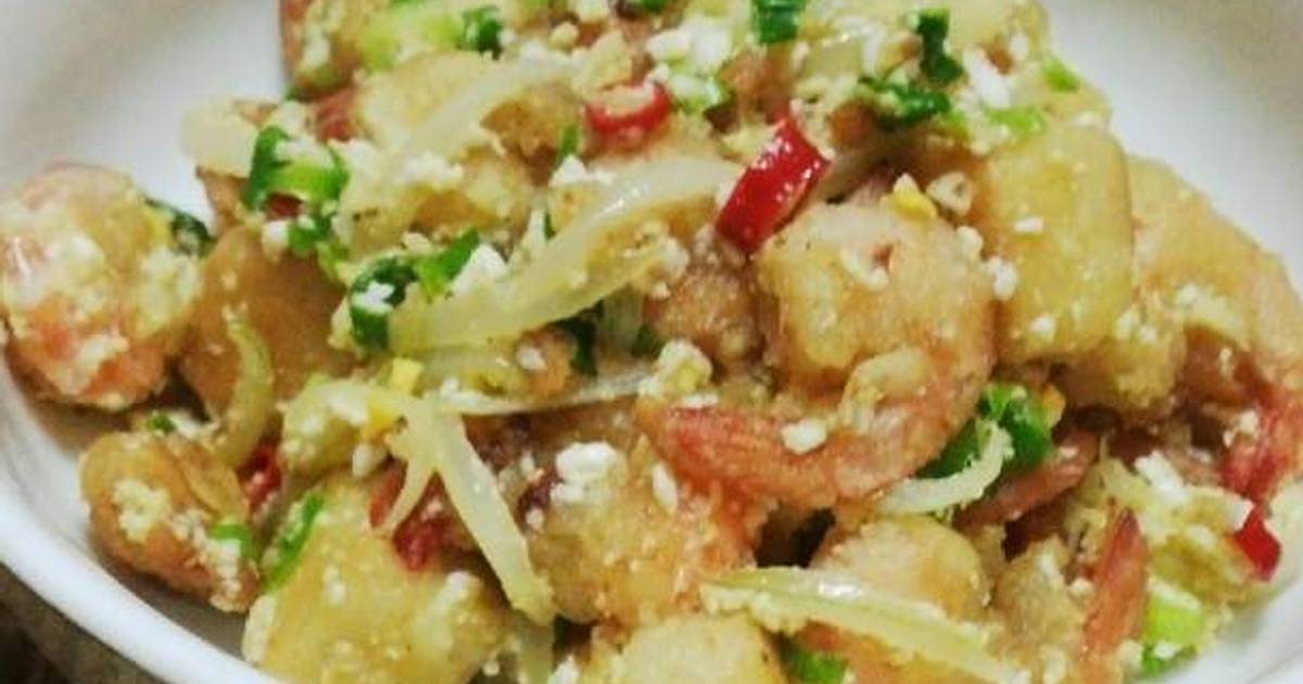 32 resep udang telur asin rumahan yang enak dan sederhana - Cookpad