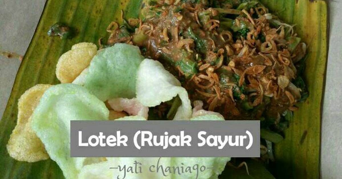 129 resep lotek sayuran enak dan sederhana - Cookpad