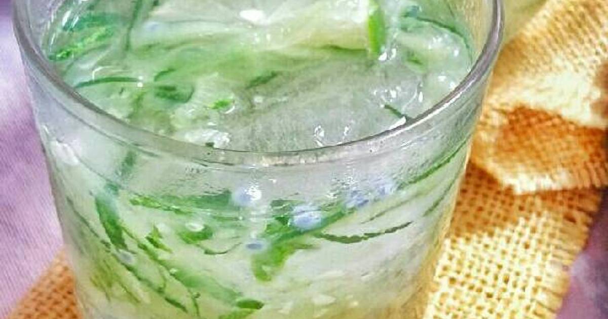 130 resep es buah selasih enak dan sederhana - Cookpad