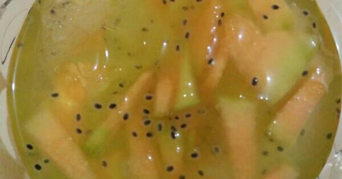 443 resep es melon serut selasih enak dan sederhana - Cookpad