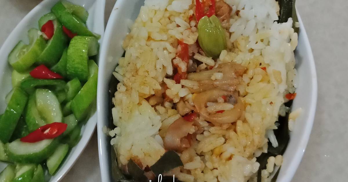 873 resep nasi bakar enak dan sederhana - Cookpad